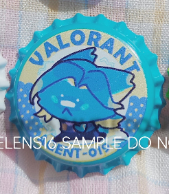 Val Agent Kittens Bottlecap Pin #1 – X Personatoy