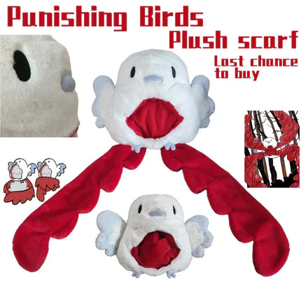 In Stock Punishing Birds Scarf &Punishing Birds Plush Dice – StarrToy