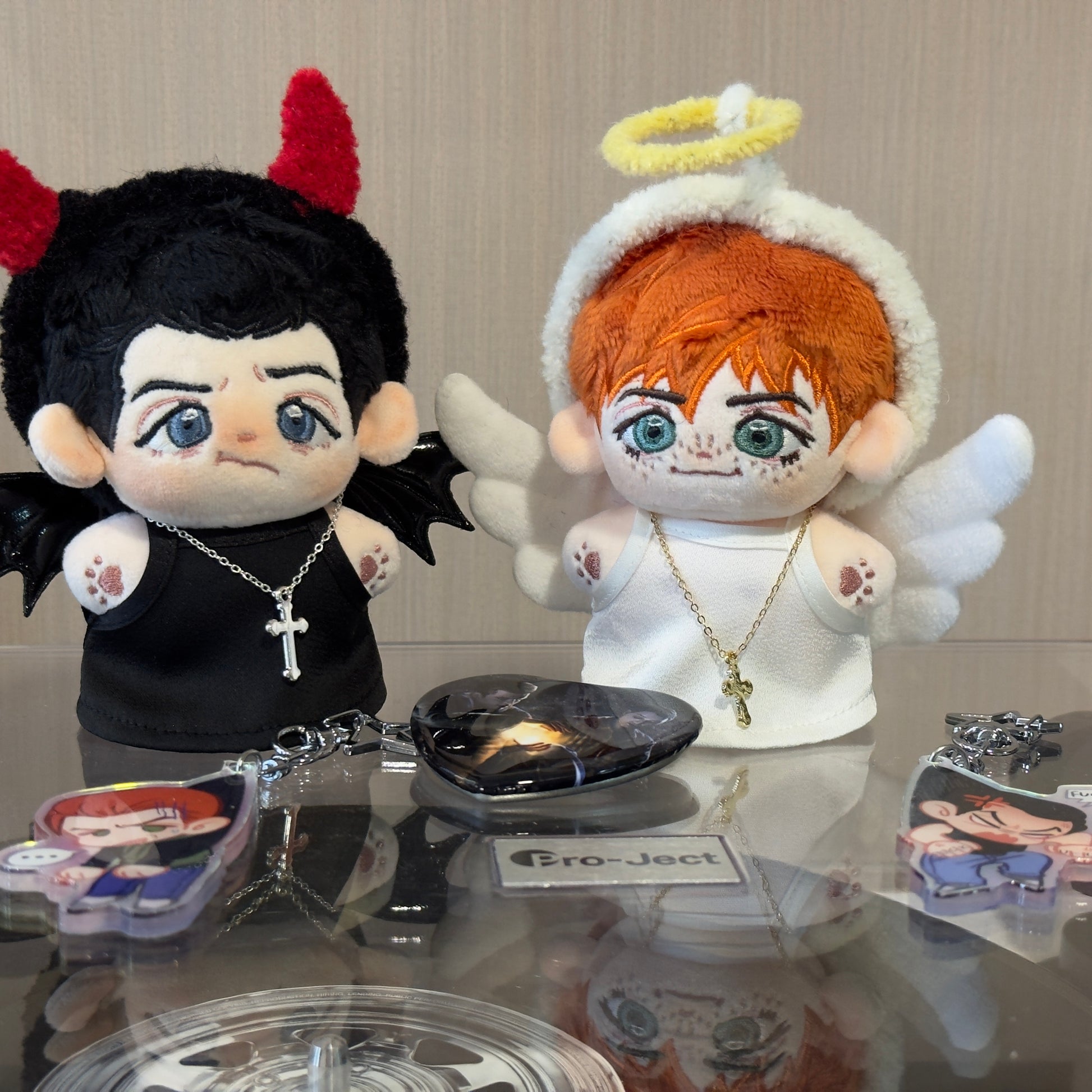 👼🏻&👿10cm dolls – StarrToy