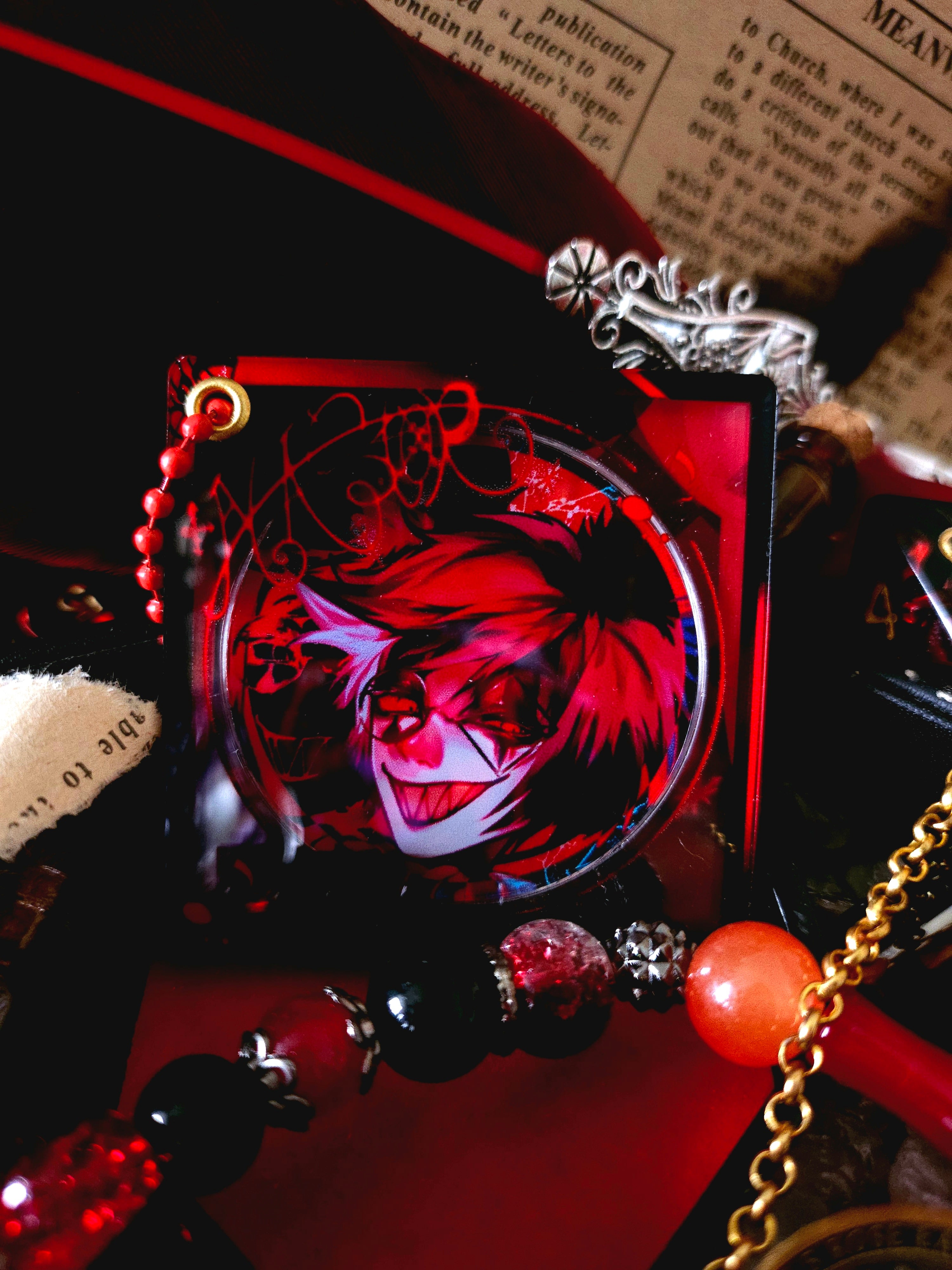 In stock [Jester] – Triple-Layer Acrylic Badge – X Personatoy