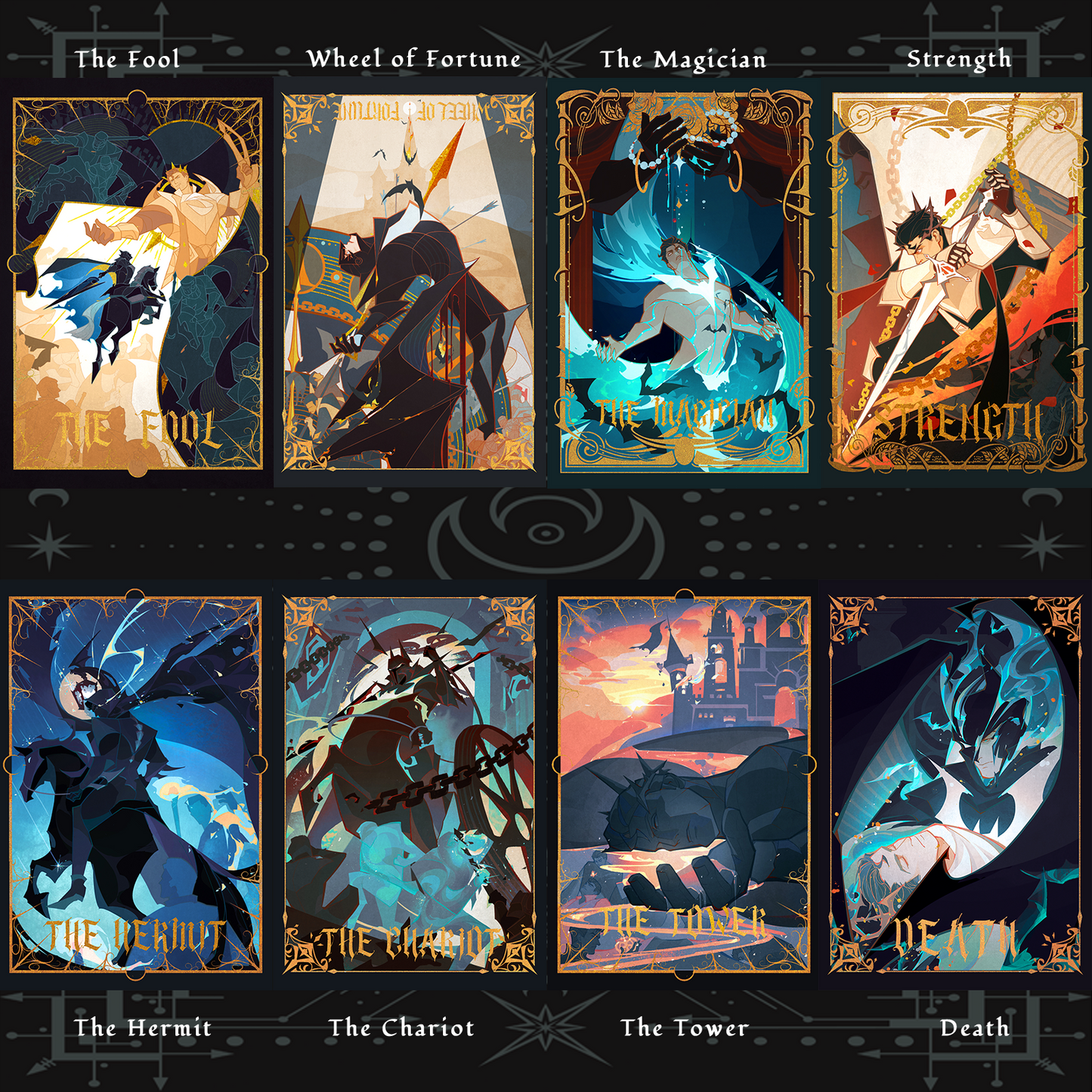 Lord Superbat Tarot Postcard Set – StarrToy