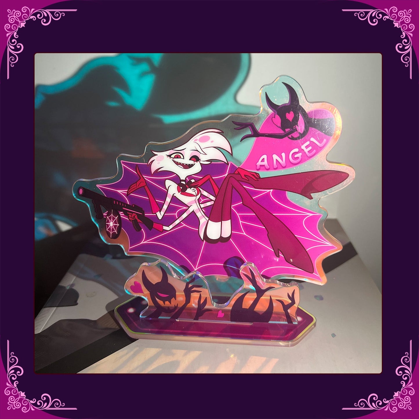 Hazbin Hotel Angel Dust-Fan Art Acrylic Standee-star – X Personatoy