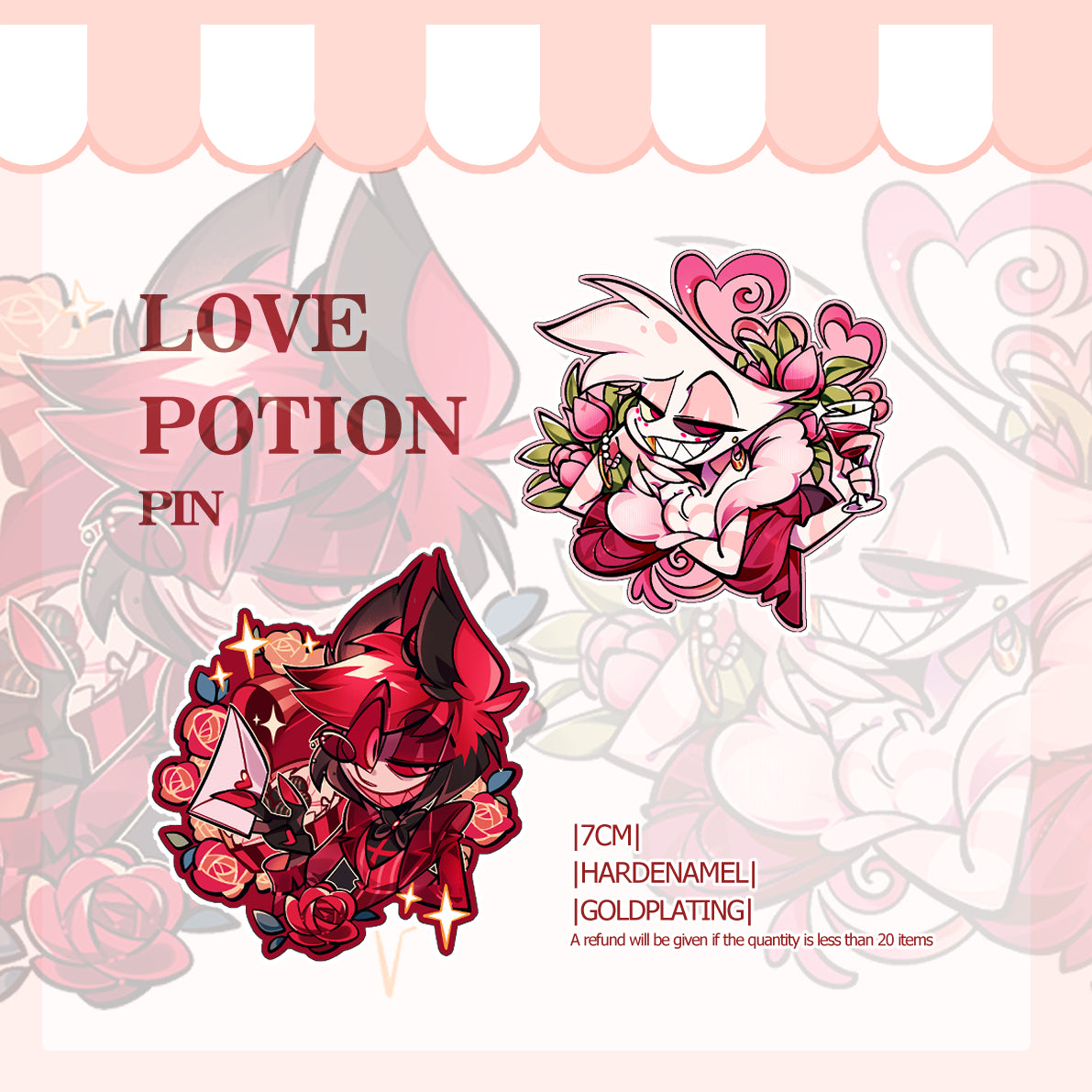 LOVE POTION PIN（ALA&AD) – StarrToy