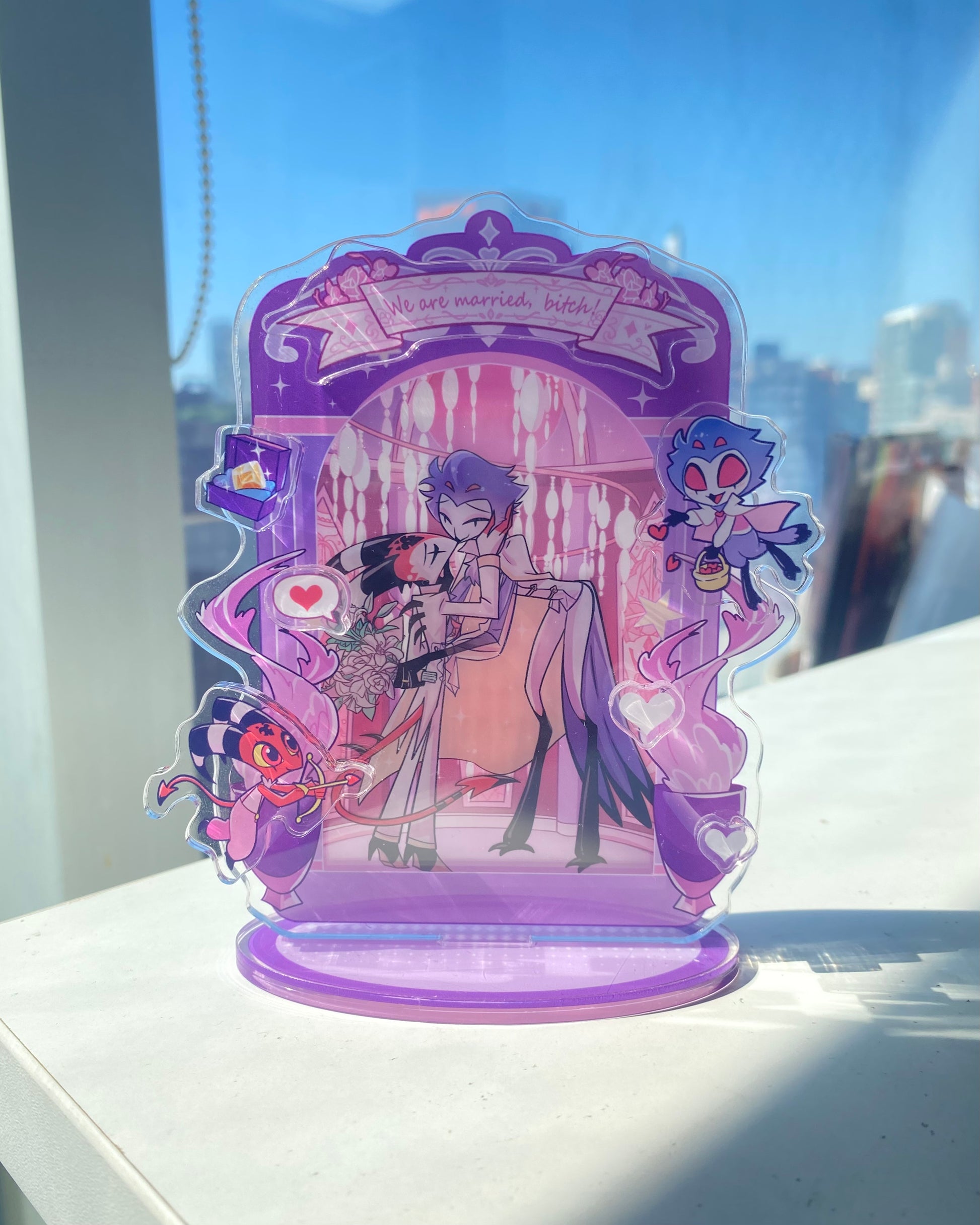[Pre-order]-Helluva Boss -Stolitz Cardholder Display Stand – StarrToy