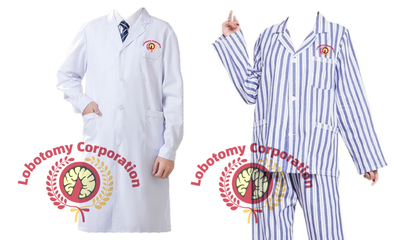 Pre-sale Lobotomy Corporation White coat&Hospital gown – StarrToy