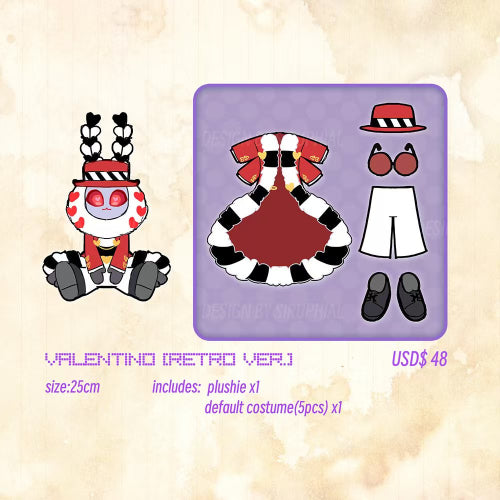 In stock Retro Val & Vox Plushies – StarrToy