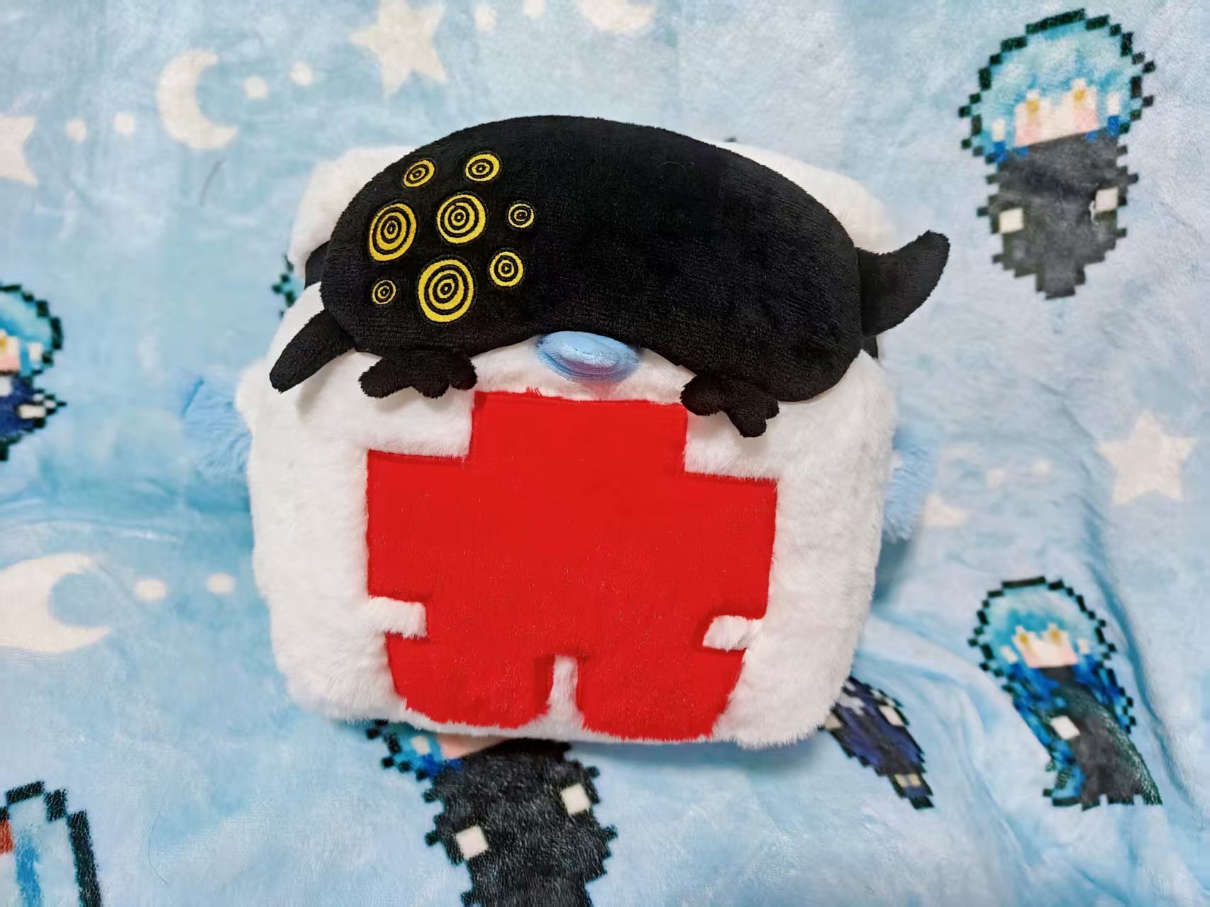 Pre-sale Lobotomy Corporation Large Bird Plush Eye Mask (One Size Fits ...